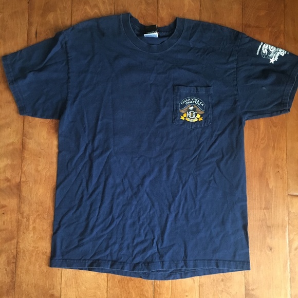 Harley-Davidson | Shirts | Harley Davidson Pocket Tee Logo Front Back L ...